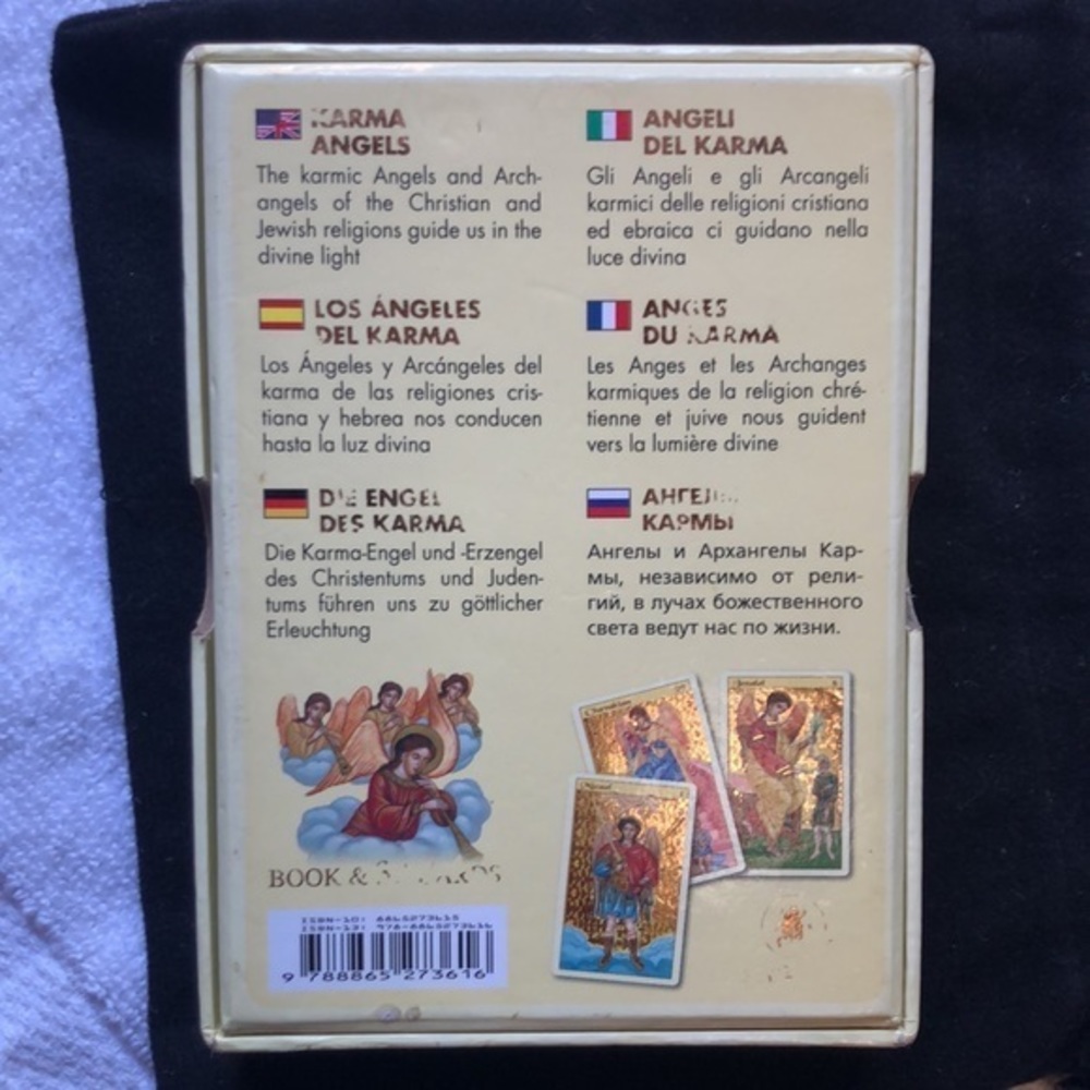 Karma Angels Oracle Cards & Book - Gem